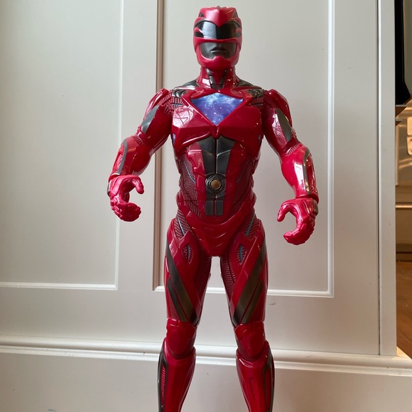 Power Ranger | Toys | Saban Power Rangers Big Figs Red Ranger Movie ...